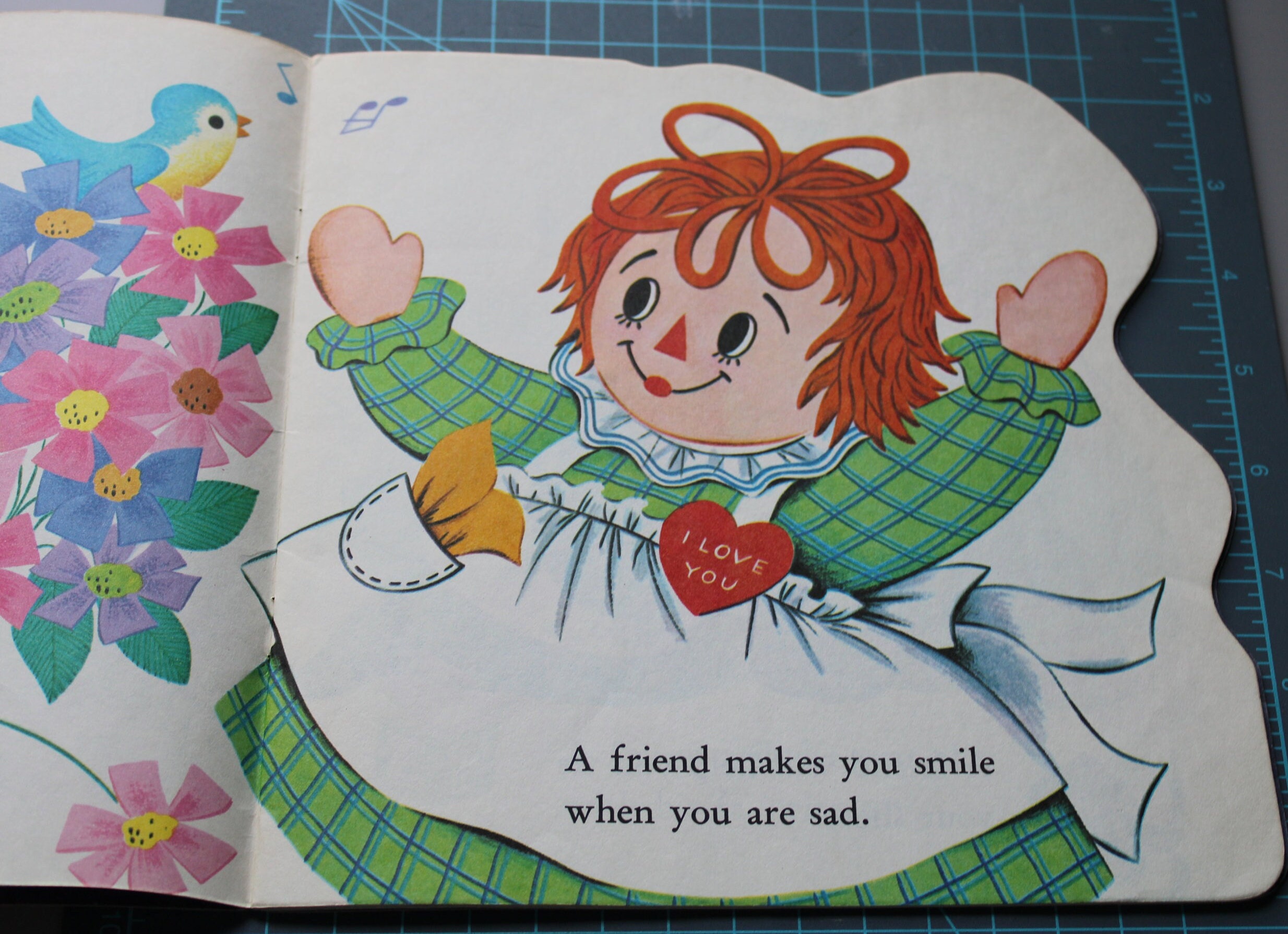 Vintage the Raggedy Ann and Andy Book Golden Shape Book Softcover 1972 ...