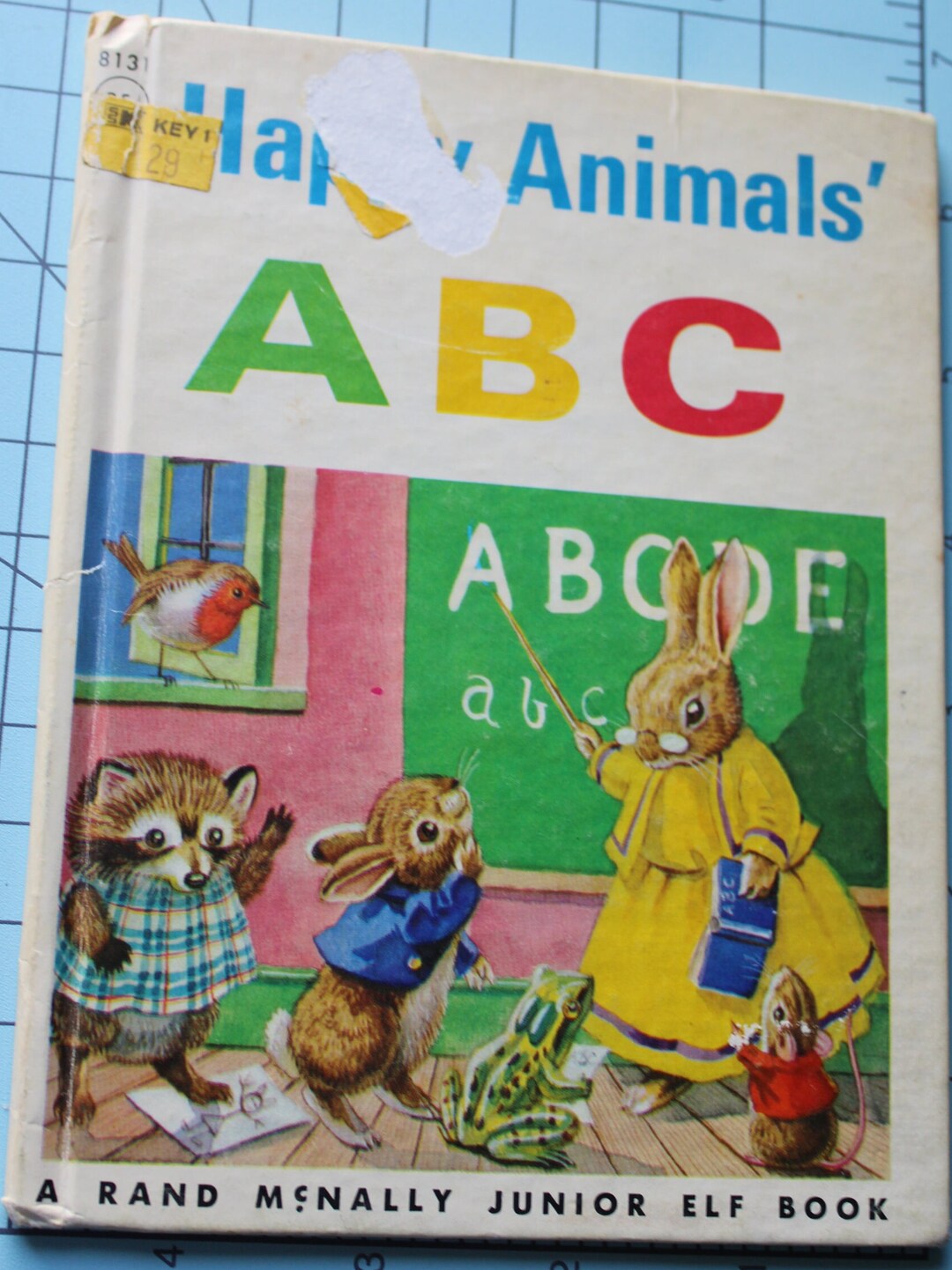 Happy Animals' ABC and the Animals' Train Ride Vintage Childrens Book ...