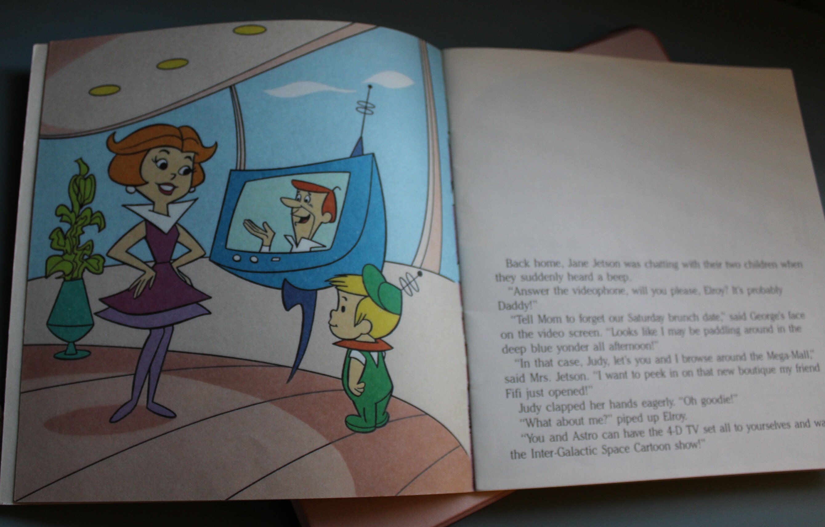 Hanna Barbera Presents the Jetsons Frogman and the Mermaids Book-1988 ...