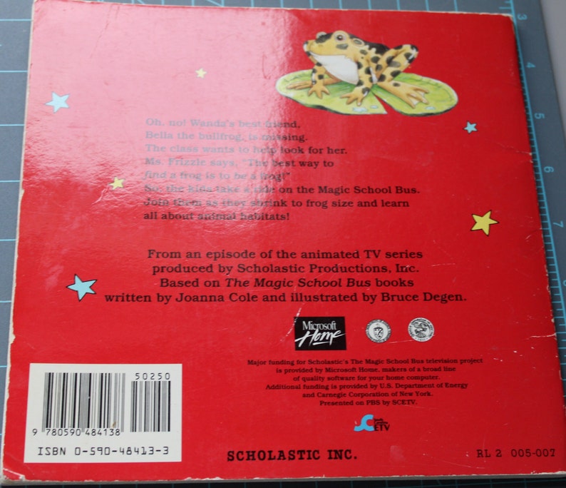 Scholastic's the Magic School Bus Hops Home - A Book About Animal ...