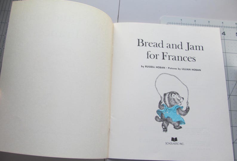 Bread and Jam for Frances Softcover Book by Russell Hoban Pictures by ...