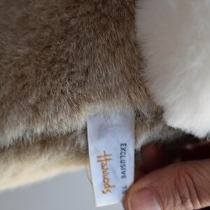 Rare Harrods Exclusive Sitting Tan Bunny Rabbit Plush Stuffed Animals ...