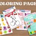 Coloring Book, Activity Pages, Fruit Coloring Book for Kids, Printable ...