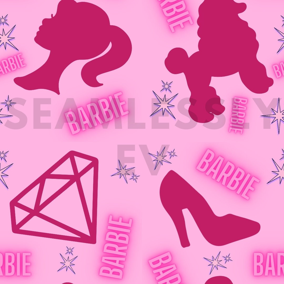 Barbie Seamless File, Babrie, Barbie Seamless, Girly Seamless, Barbie ...