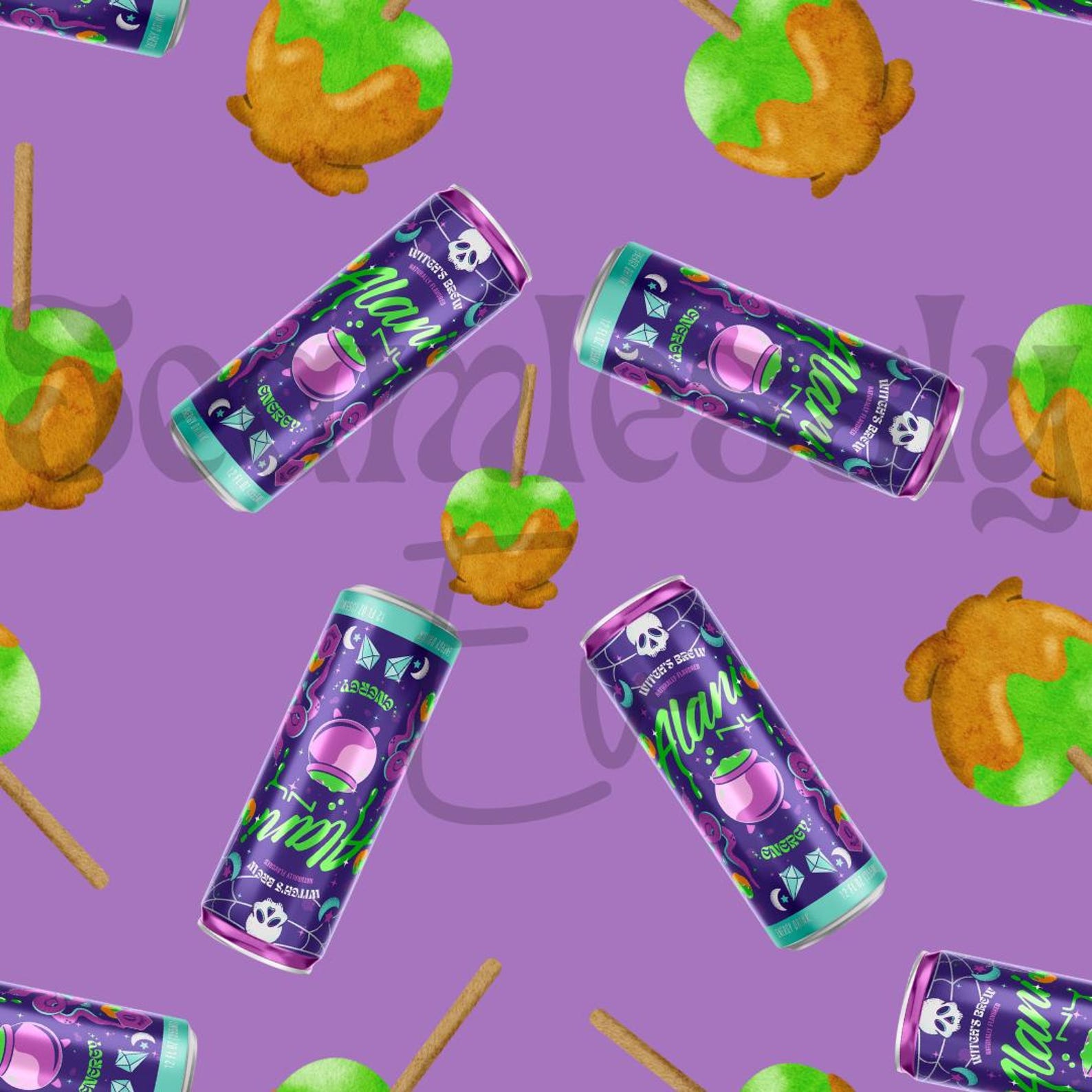 Witch's Brew, Alani Nu, Witch's Brew Seamless File, Alani Nu Seamless ...