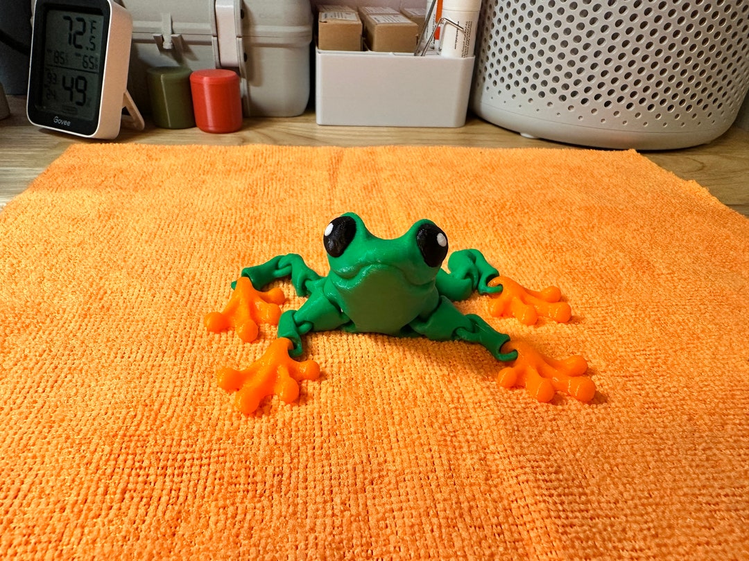 3D Printed Tree Frog articulated - Etsy