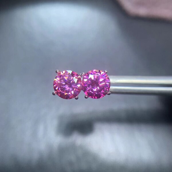 Pink Moissanite - Etsy