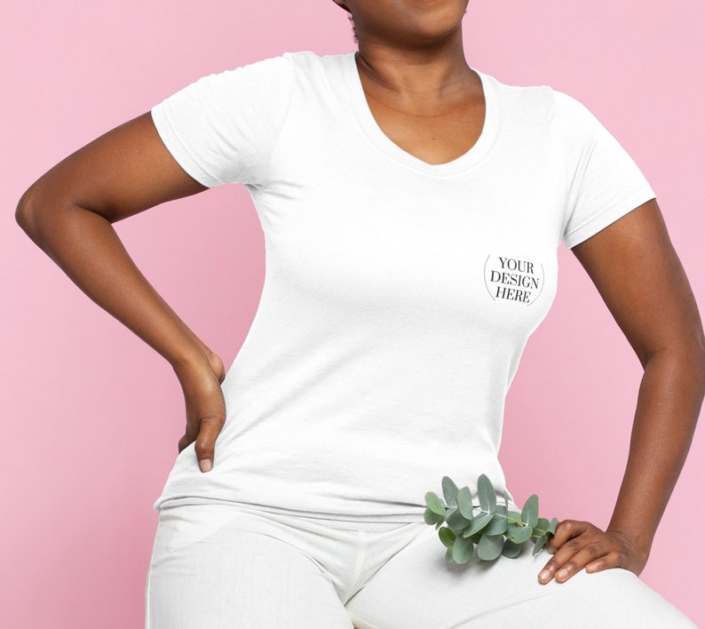 Front & Back Sided Custom Logo Text Design Shirt, Customizable Shirt ...