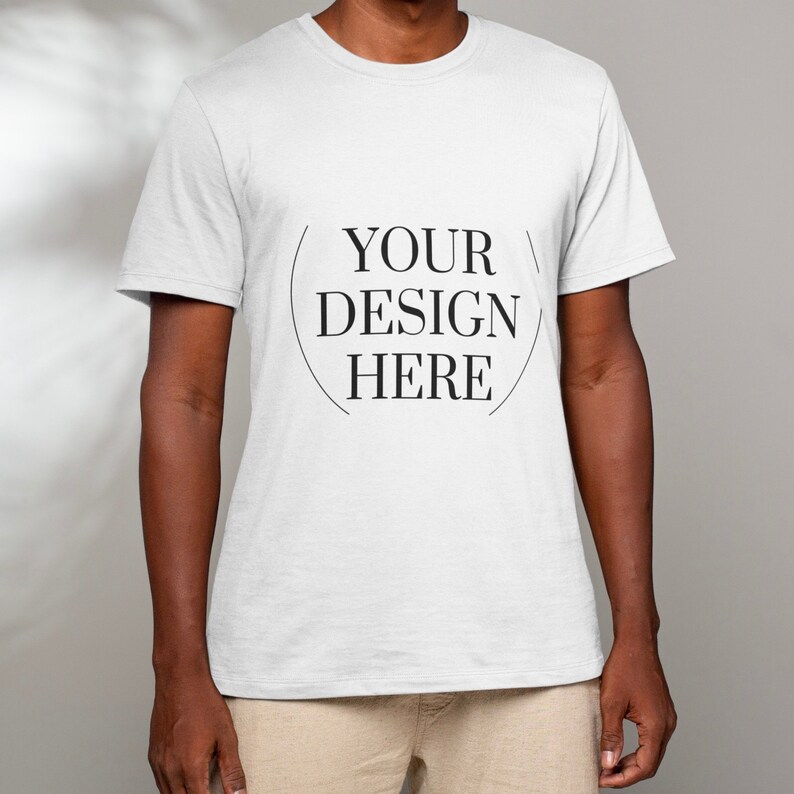 Front & Back Sided Custom Logo Text Design Shirt, Customizable Shirt ...