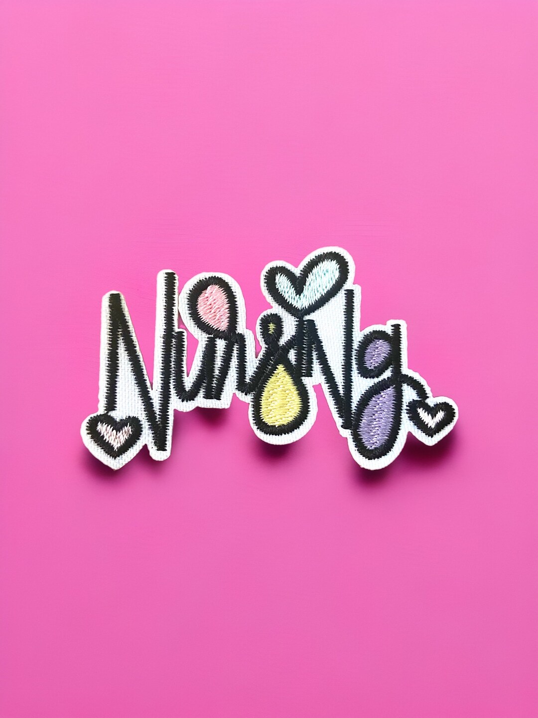 A Nurse’s Love Embroidered Iron on Patches Collection 2! *FREE SHIPPING ...