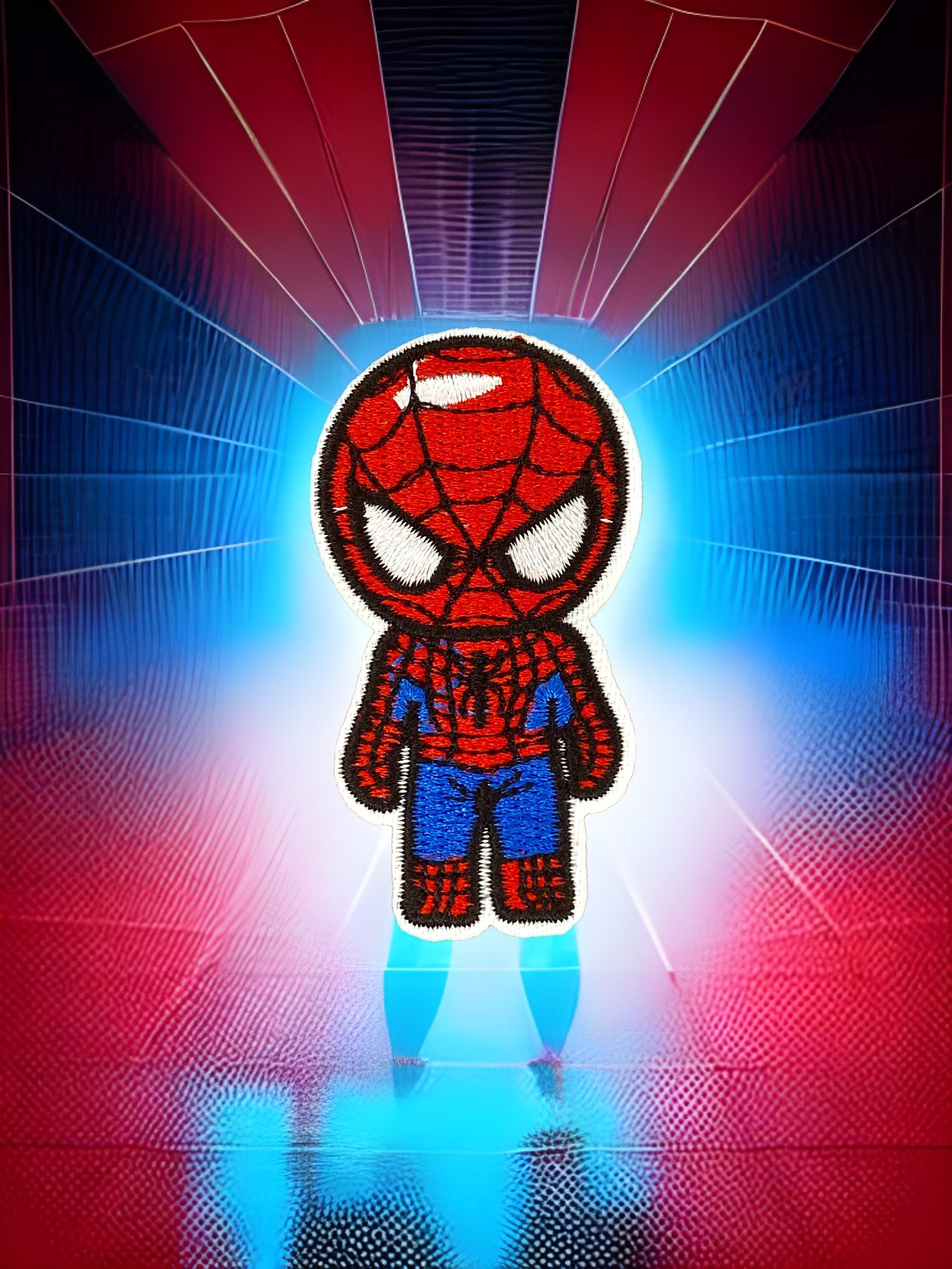 Chibi Spider-man Iron on Patches! *FREE SHIPPING* (item Sizes in ...