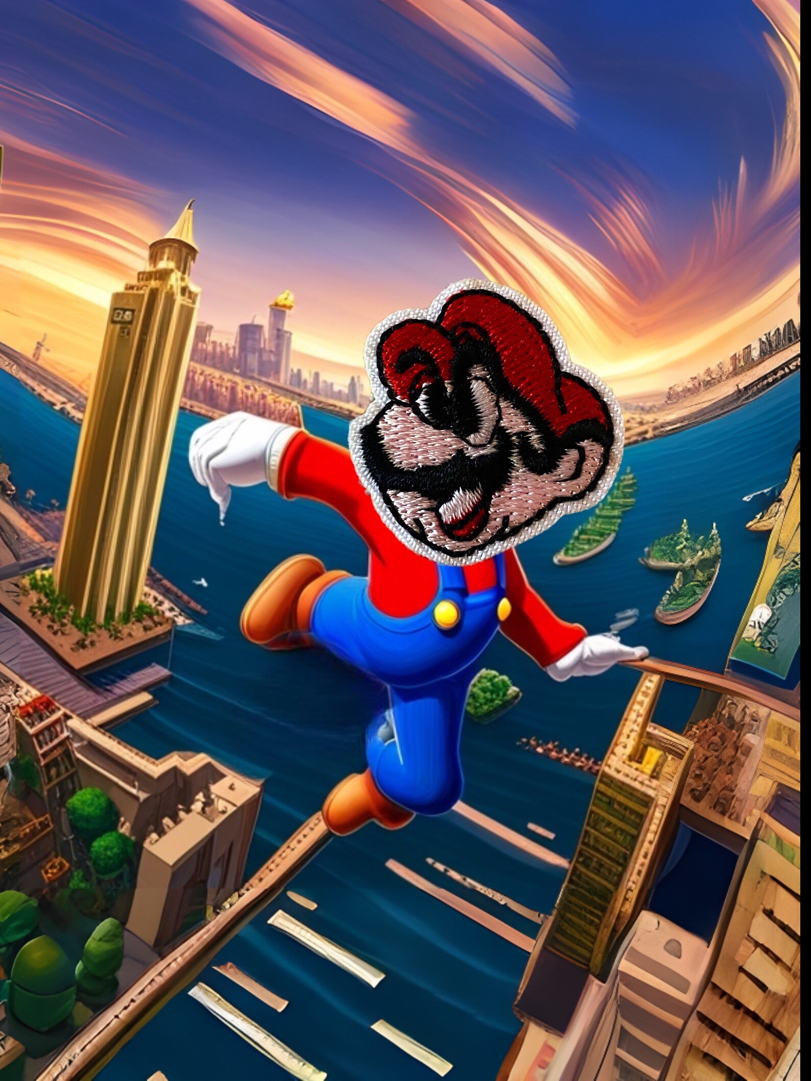 Super Mario Heroes Embroidered Iron on Patches! *FREE SHIPPING* (item ...