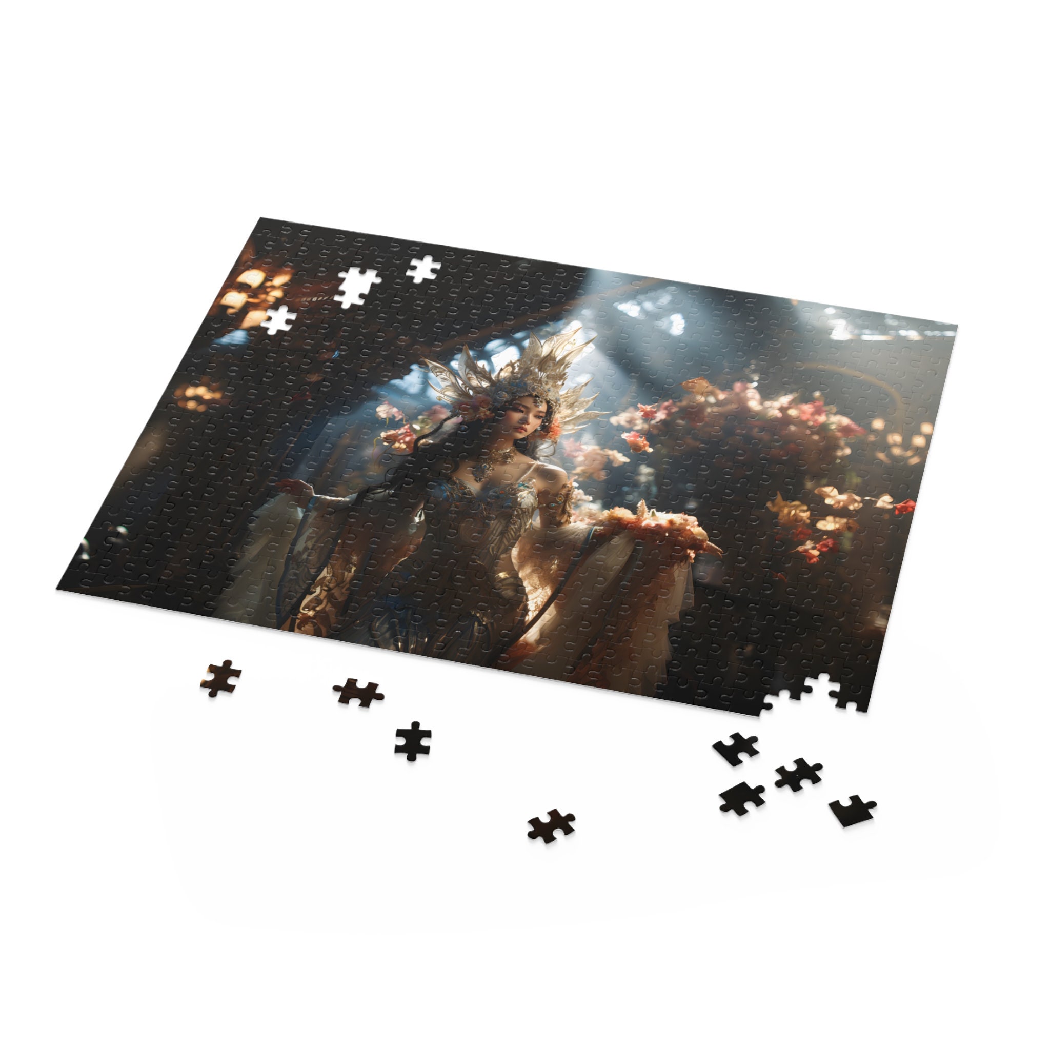 Chinese Empress Ai Art Puzzle Dreamy Vibe Gift for Artlover Lovely ...