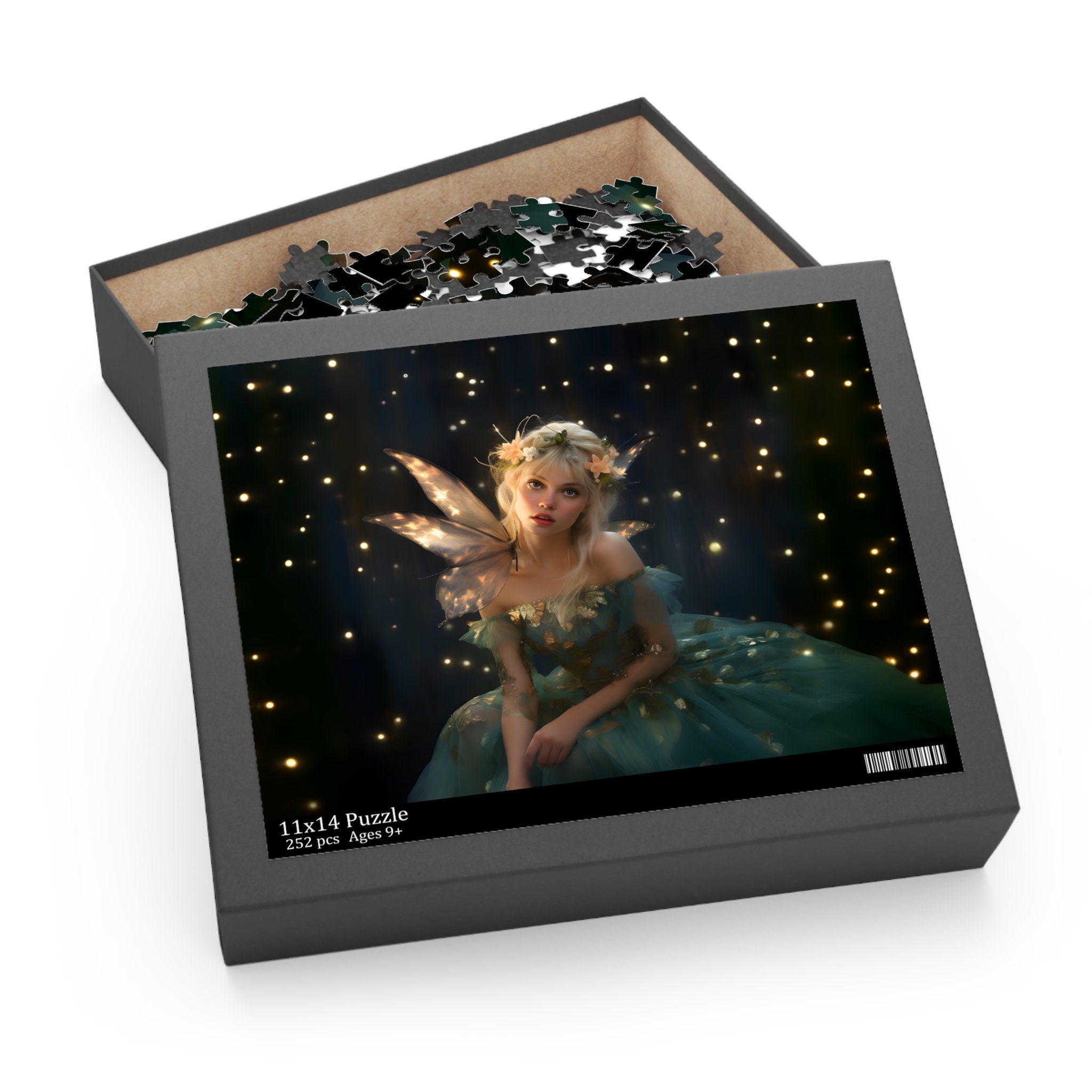 Tinkerbell Ai Art Puzzle Dreamy Vibe Gift for Artlover Fantasy Dream ...