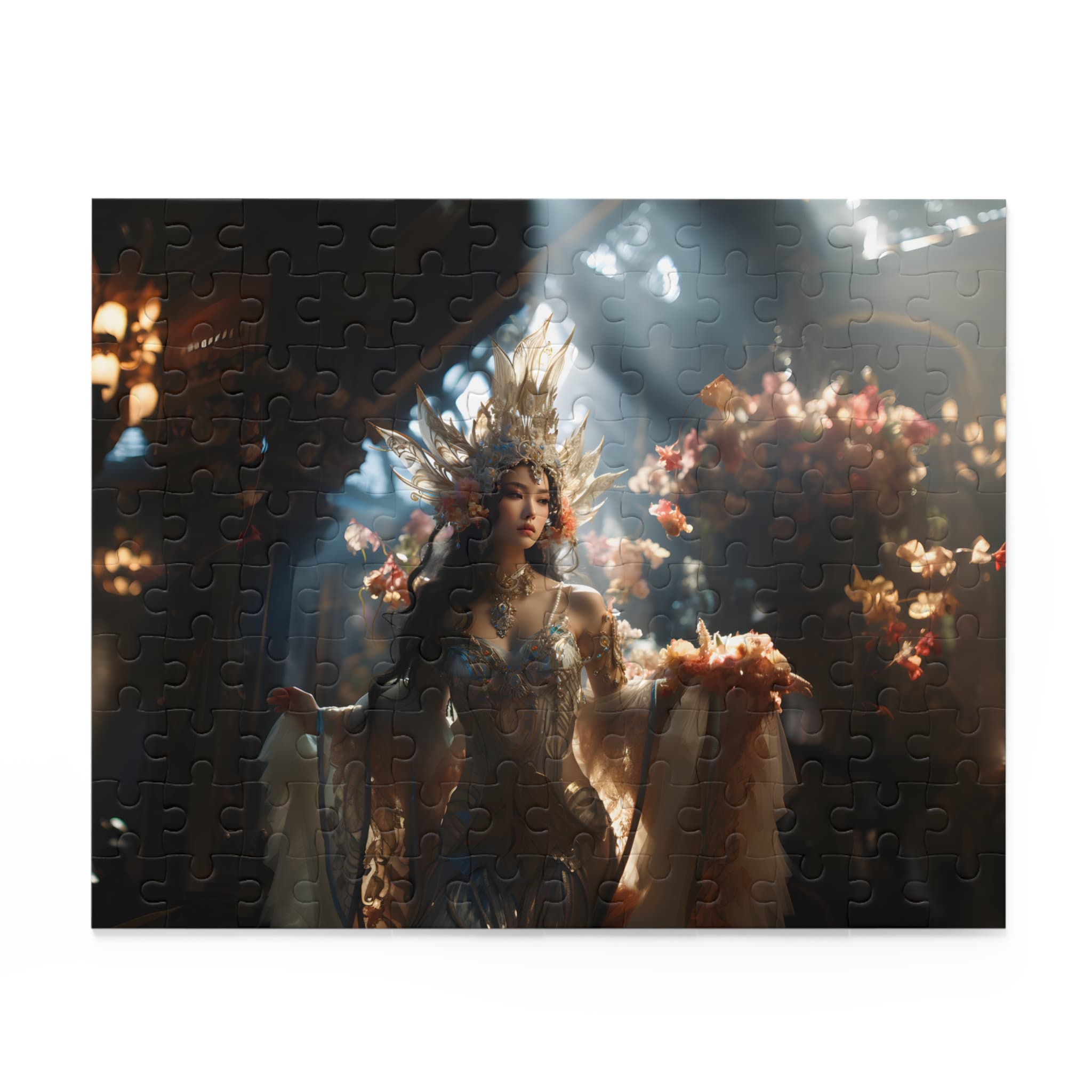 Chinese Empress Ai Art Puzzle Dreamy Vibe Gift for Artlover Lovely ...