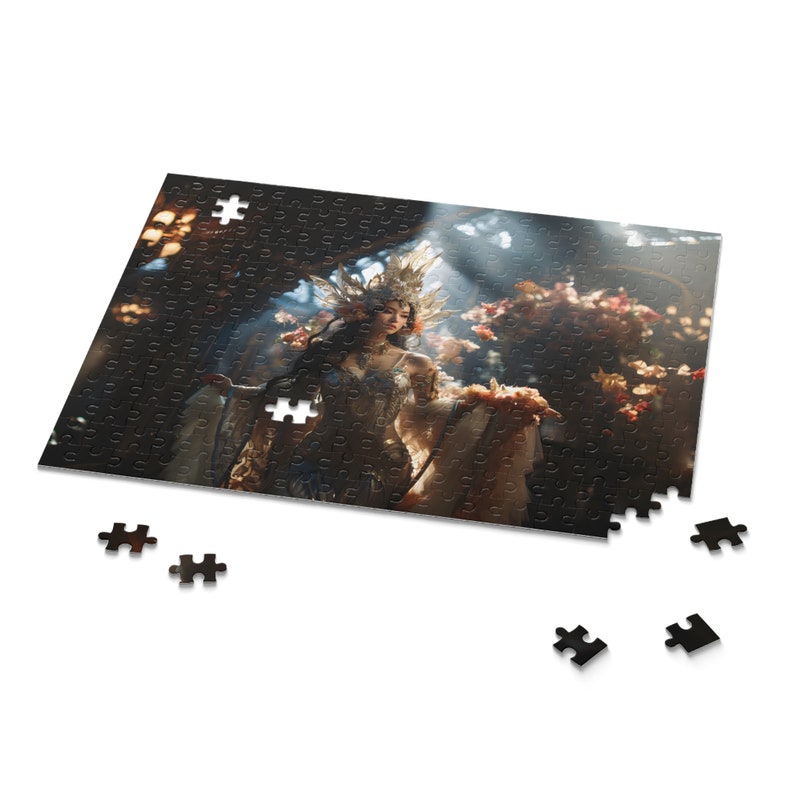 Chinese Empress Ai Art Puzzle Dreamy Vibe Gift for Artlover Lovely ...