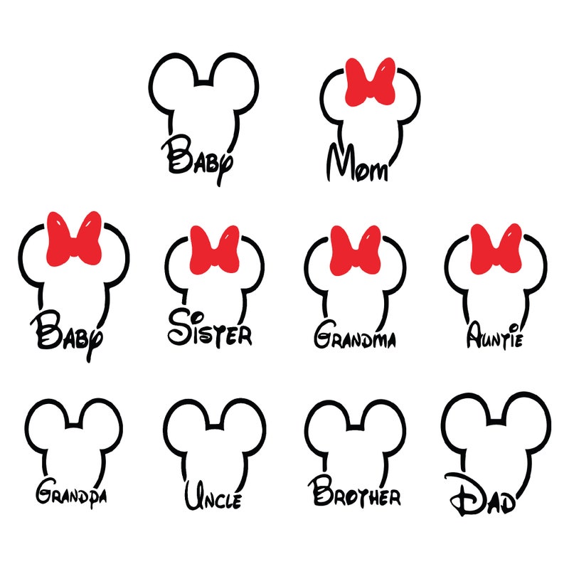 Mouse Family - Etsy