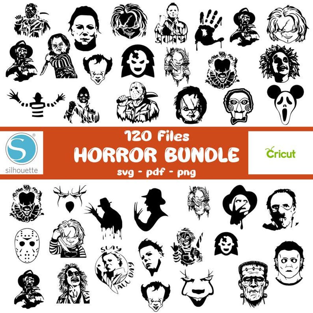 Horror SVG Bundle, Horror Characters SVG, Horror Movie Svg Bundle ...