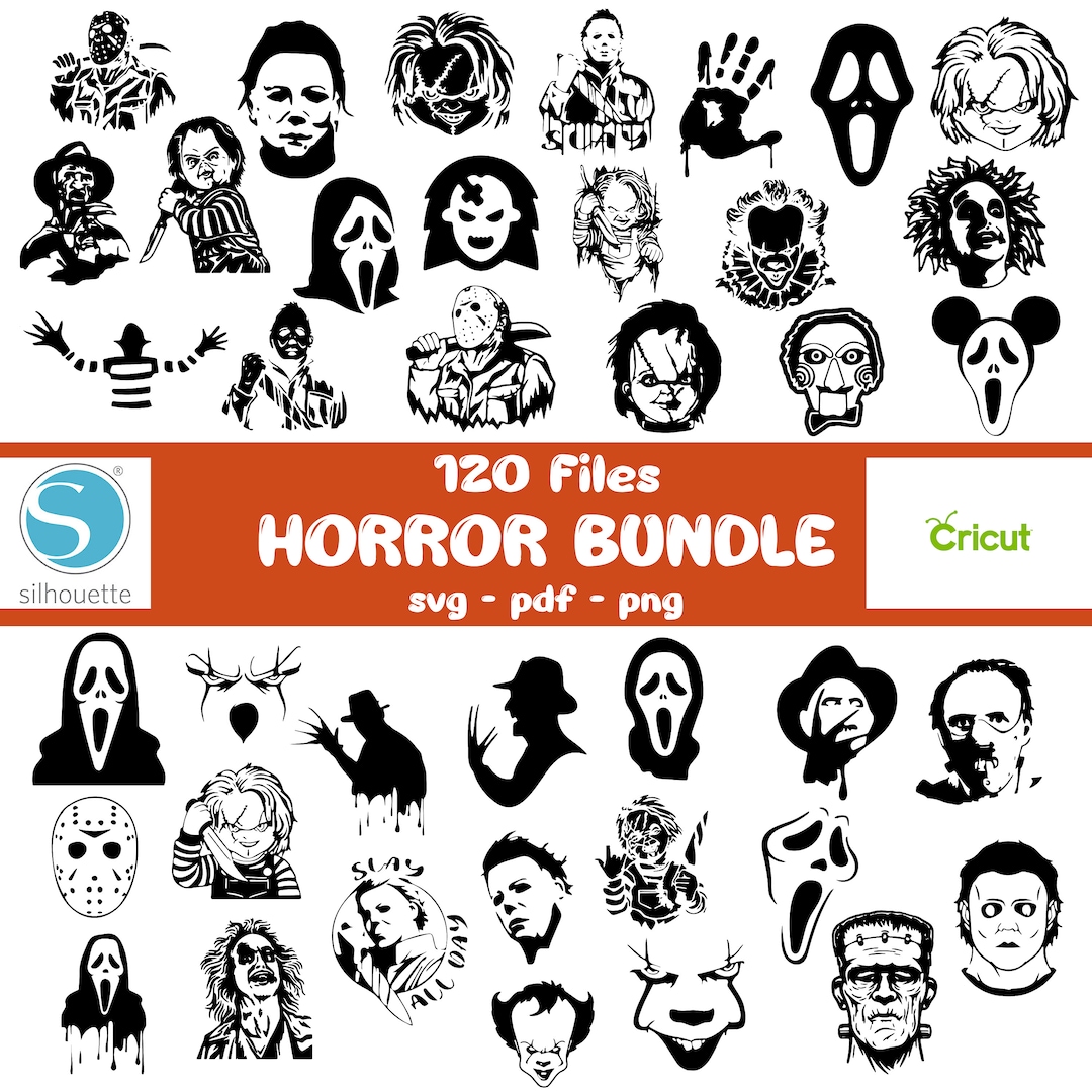 Horror SVG Bundle, Horror Characters SVG, Horror Movie Svg Bundle ...