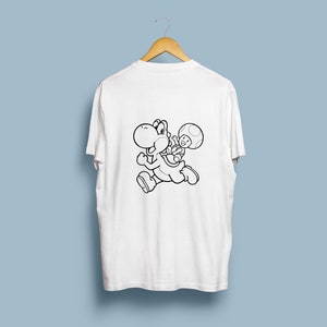 Yoshi Svg, Yoshi Cut File, Yoshi Stencil, Yoshi Vector, Yoshi Clipart ...