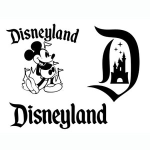 Disneyland Text SVG, Disneyland Alphabet SVG, Disneyland Font Svg ...