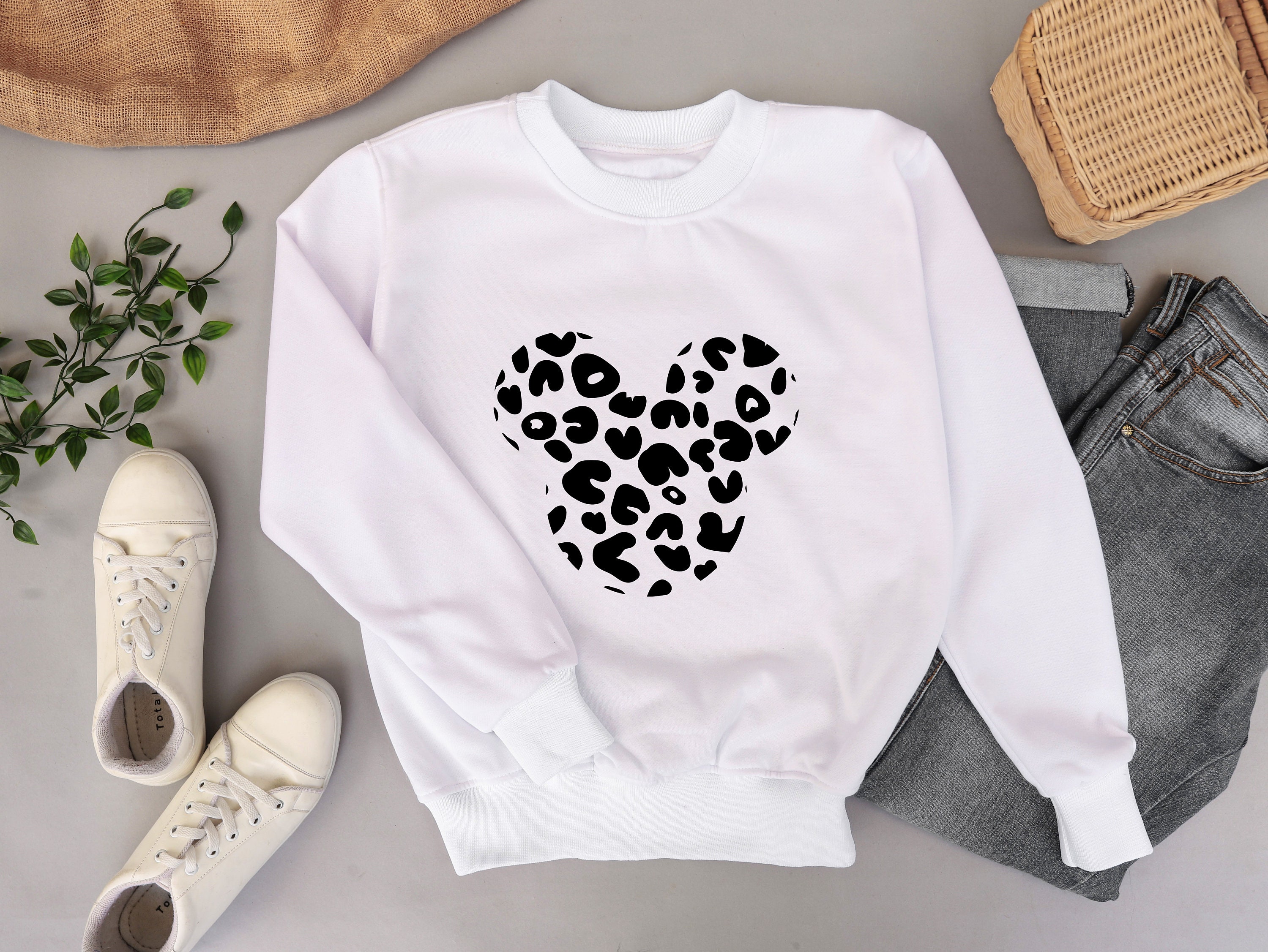 Leopard Mickey SVG, Mickey Mouse Cheetah Leopard, Minnie Mouse Cheetah ...