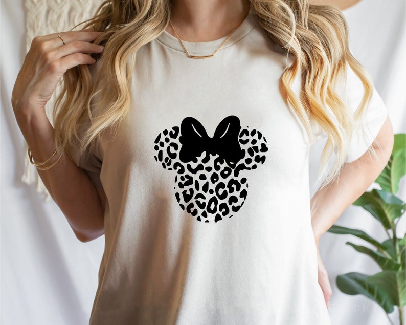 Leopard Mickey SVG, Mickey Mouse Cheetah Leopard, Minnie Mouse Cheetah ...