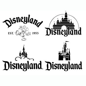 Disneyland Text SVG, Disneyland Alphabet SVG, Disneyland Font Svg ...