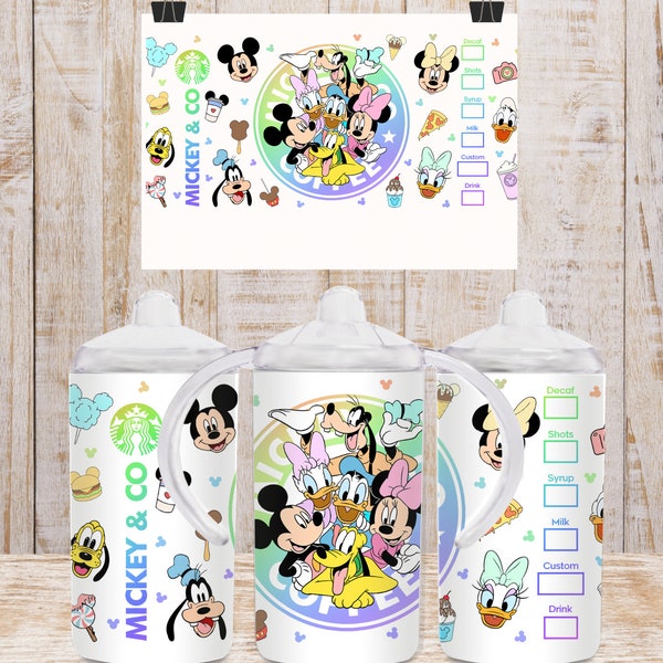 Mickey Mouse Sippy Cup Wrap - Etsy