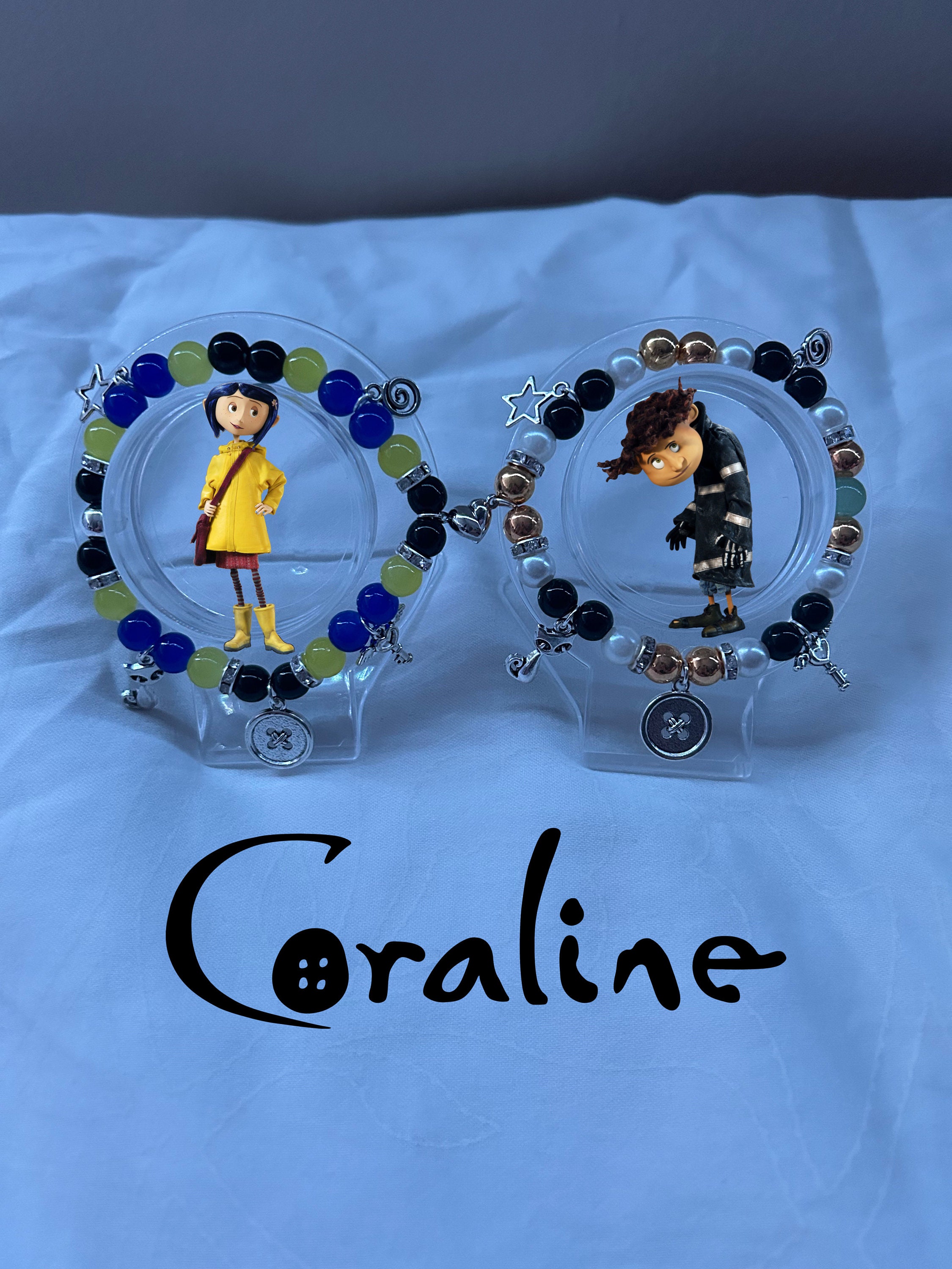 Matching Coraline Bracelet Set - Etsy