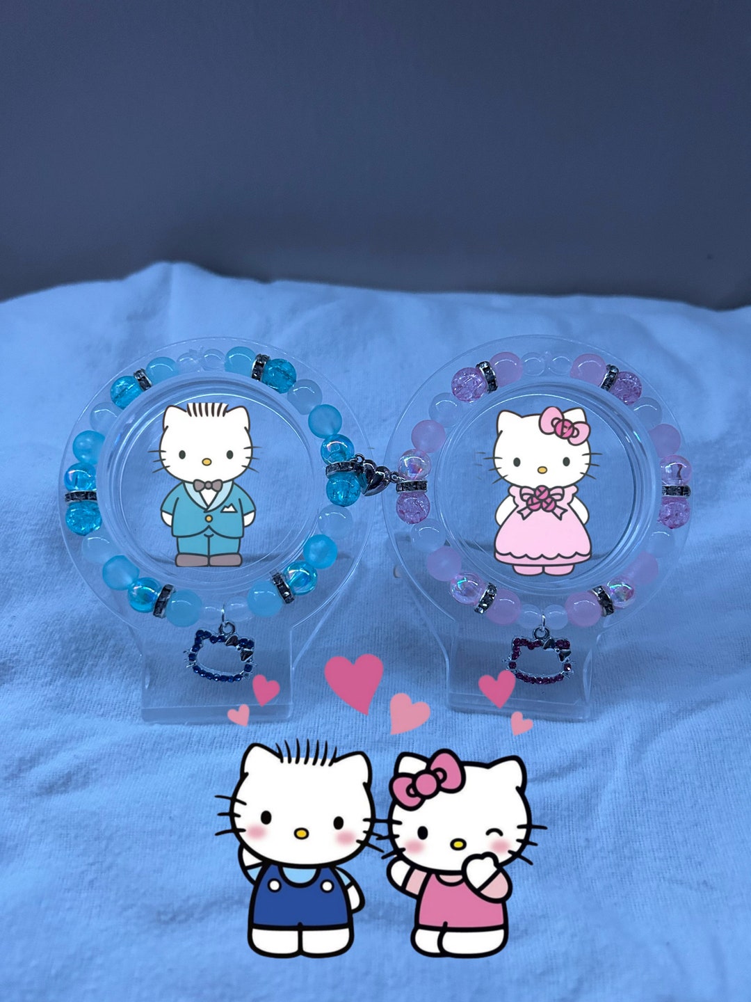 Hello Kitty and Dear Daniel Matching Bracelets - Etsy