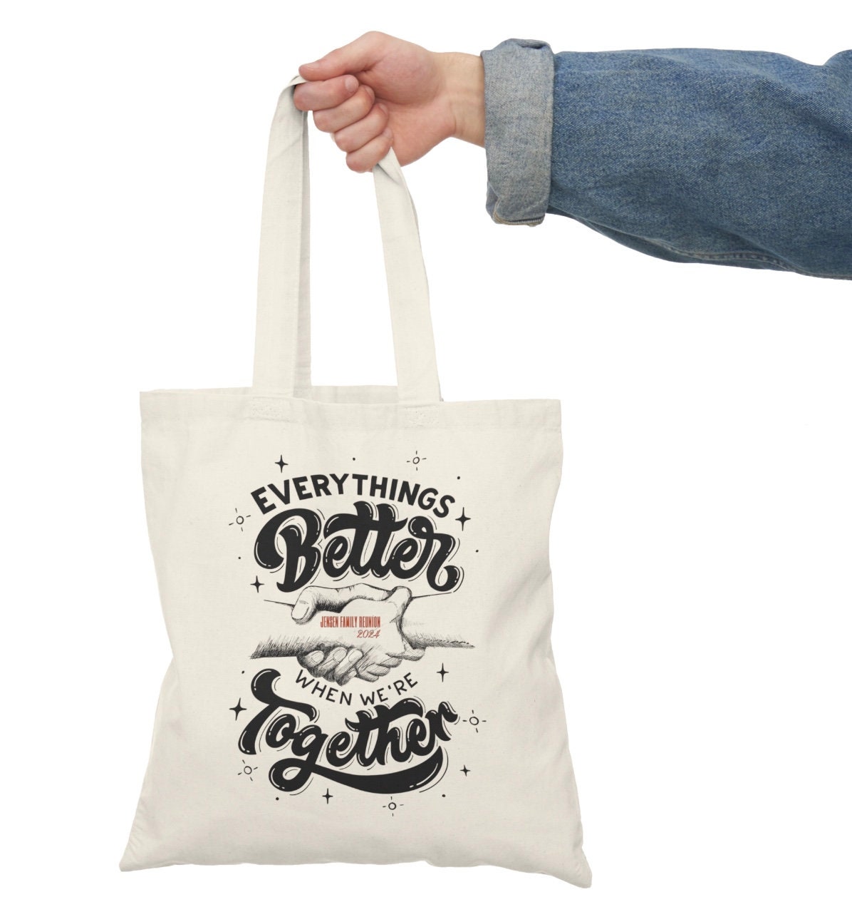 Personalized Bag, Family Reunion Gift, Family Party Swag, Bag for ...