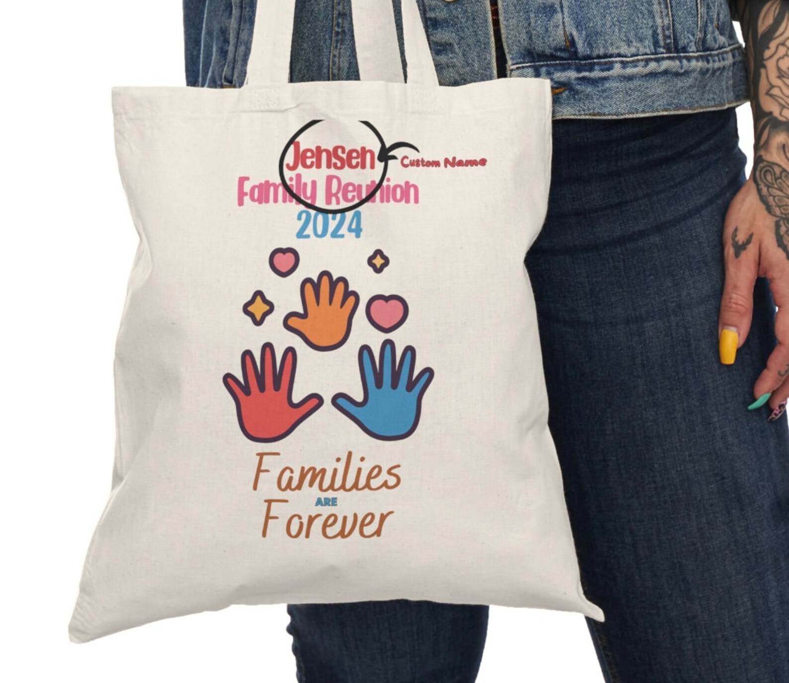 Personalized Bag, Family Reunion Gift, Family Party Swag, Bag for ...