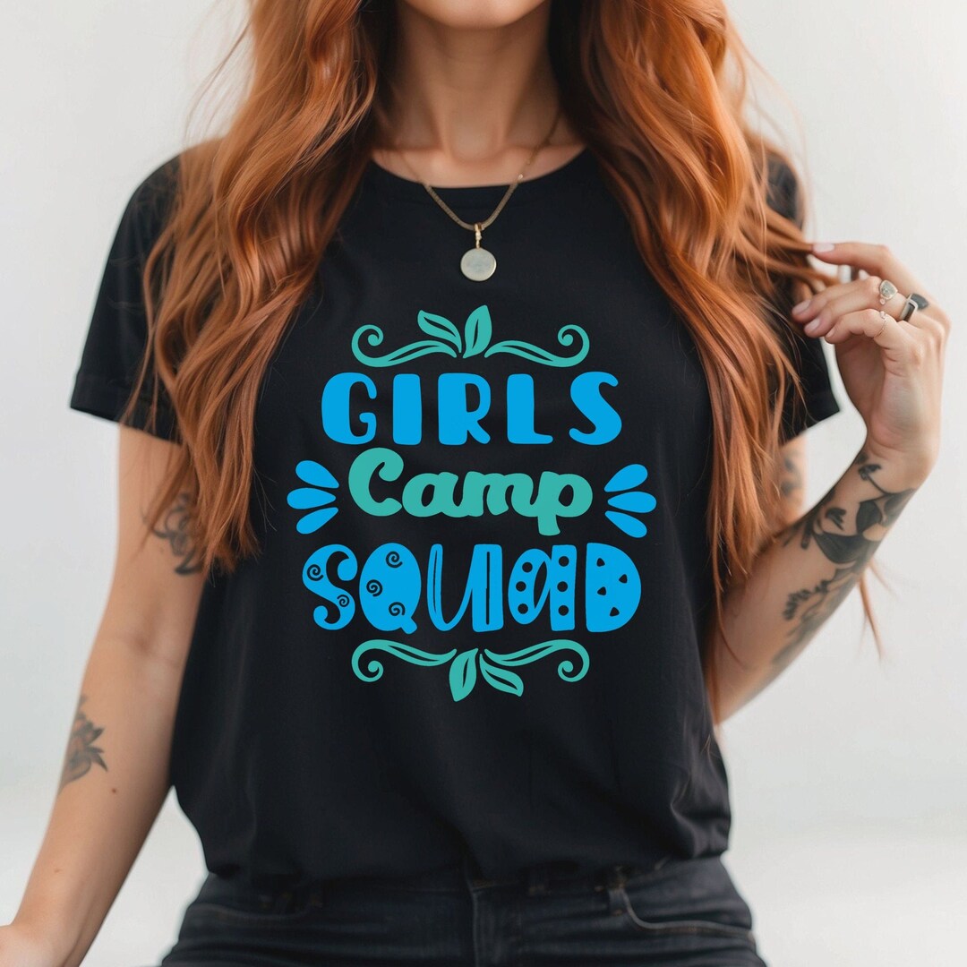 Girls Camp Squad, T Shirt Summer Camp, LDS Girls Camp T Shirts ...