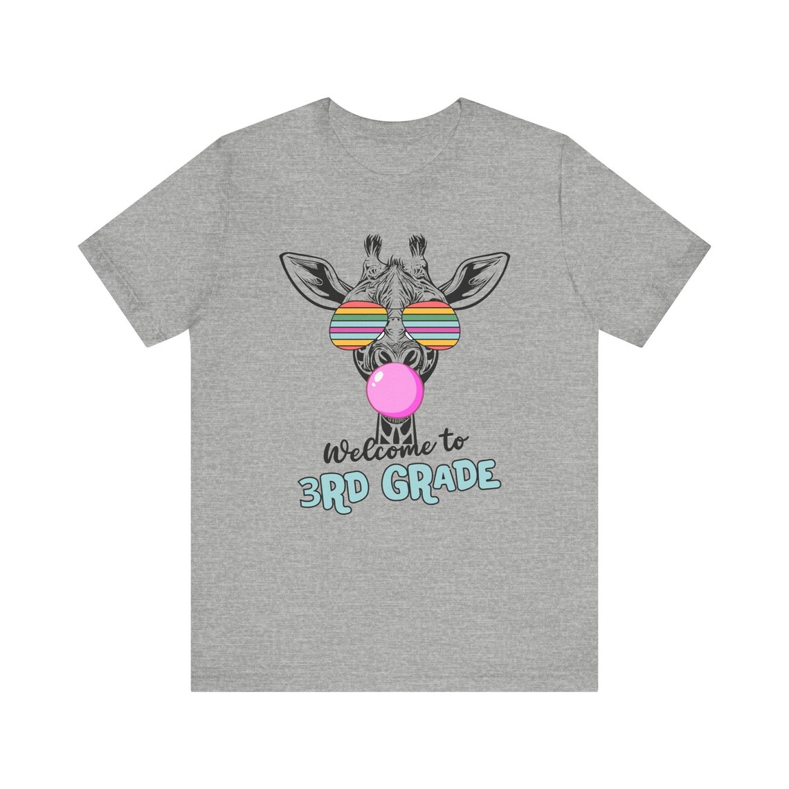 Welcome to Third Grade Back to School Shirt for New Teacher, Hello 3rd ...