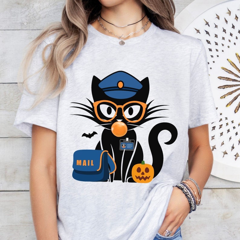 Postal Apparel, Mail Shirt, Halloween Female Postal Worker Shirt, Gift ...