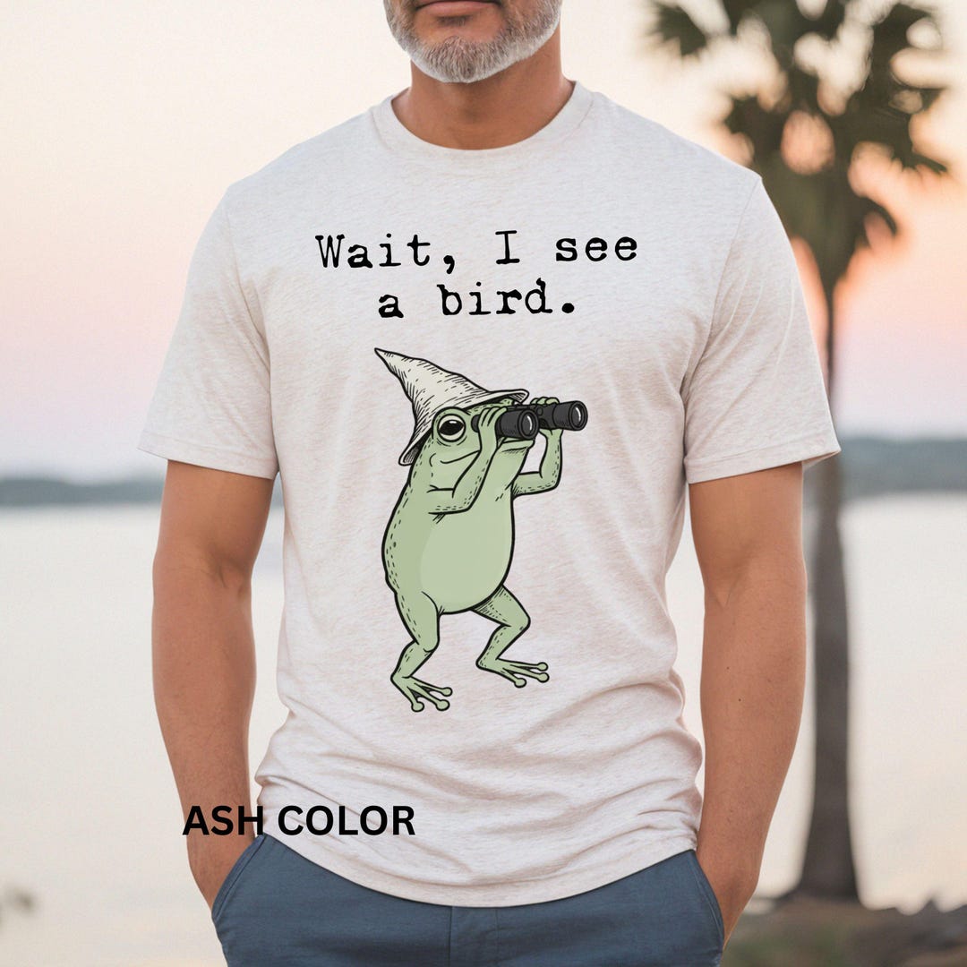 Bird Watching Shirt, Birding T-shirt, Frog T-shirt, Trending Shirts ...