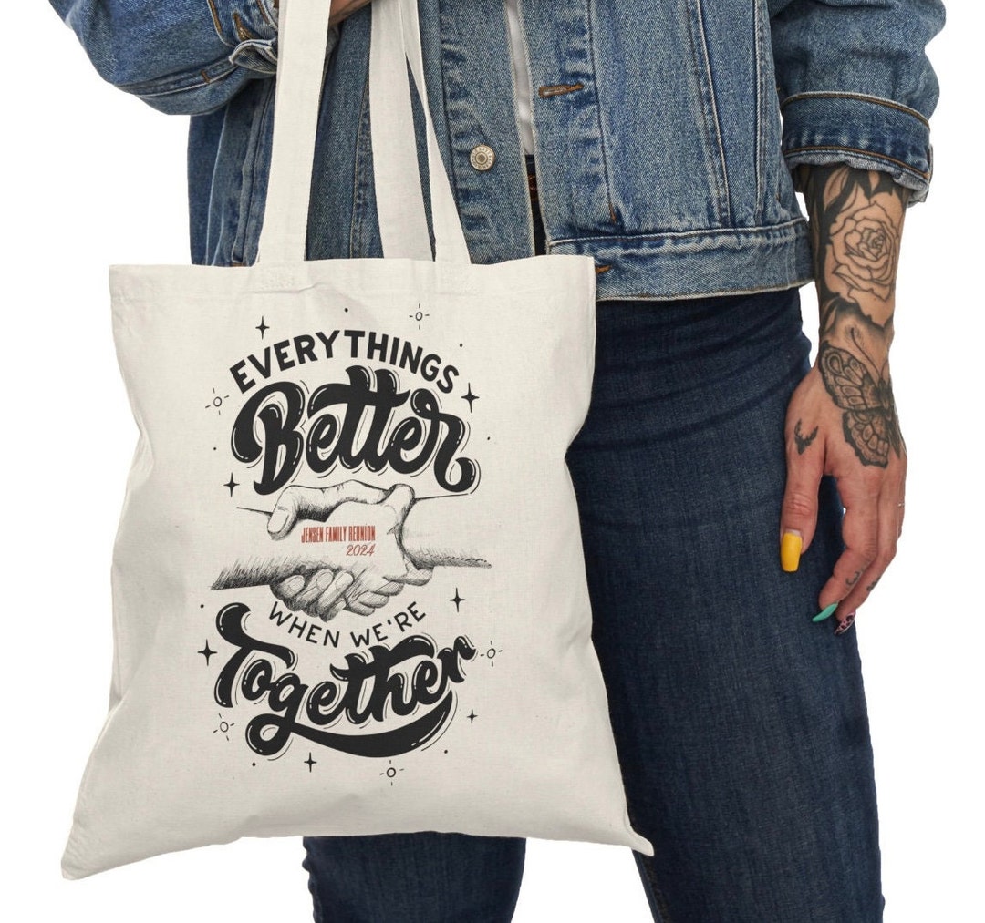 Personalized Bag, Family Reunion Gift, Family Party Swag, Bag for ...