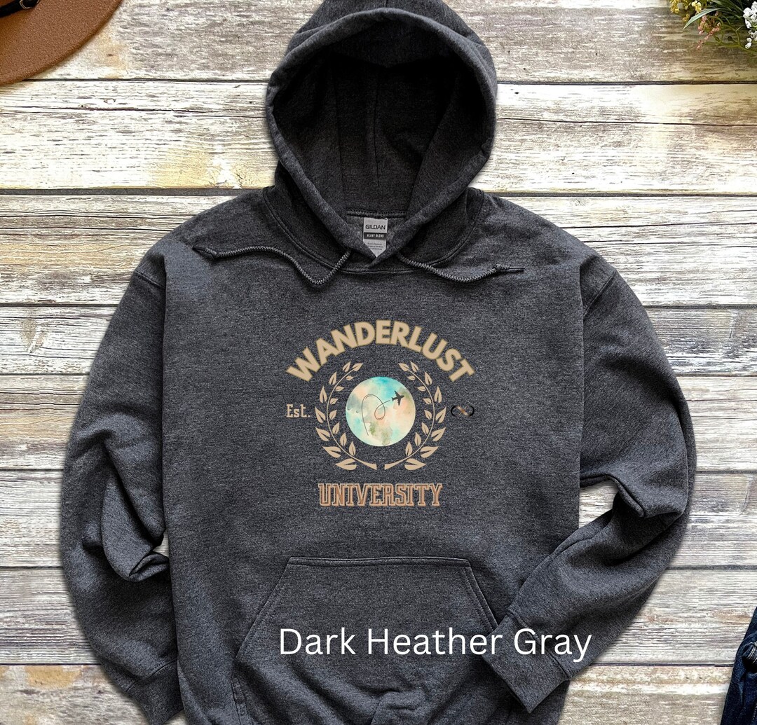 Wanderlust Shirt, Gift for Flight Attendant, Gift for Traveler, Hoodie ...