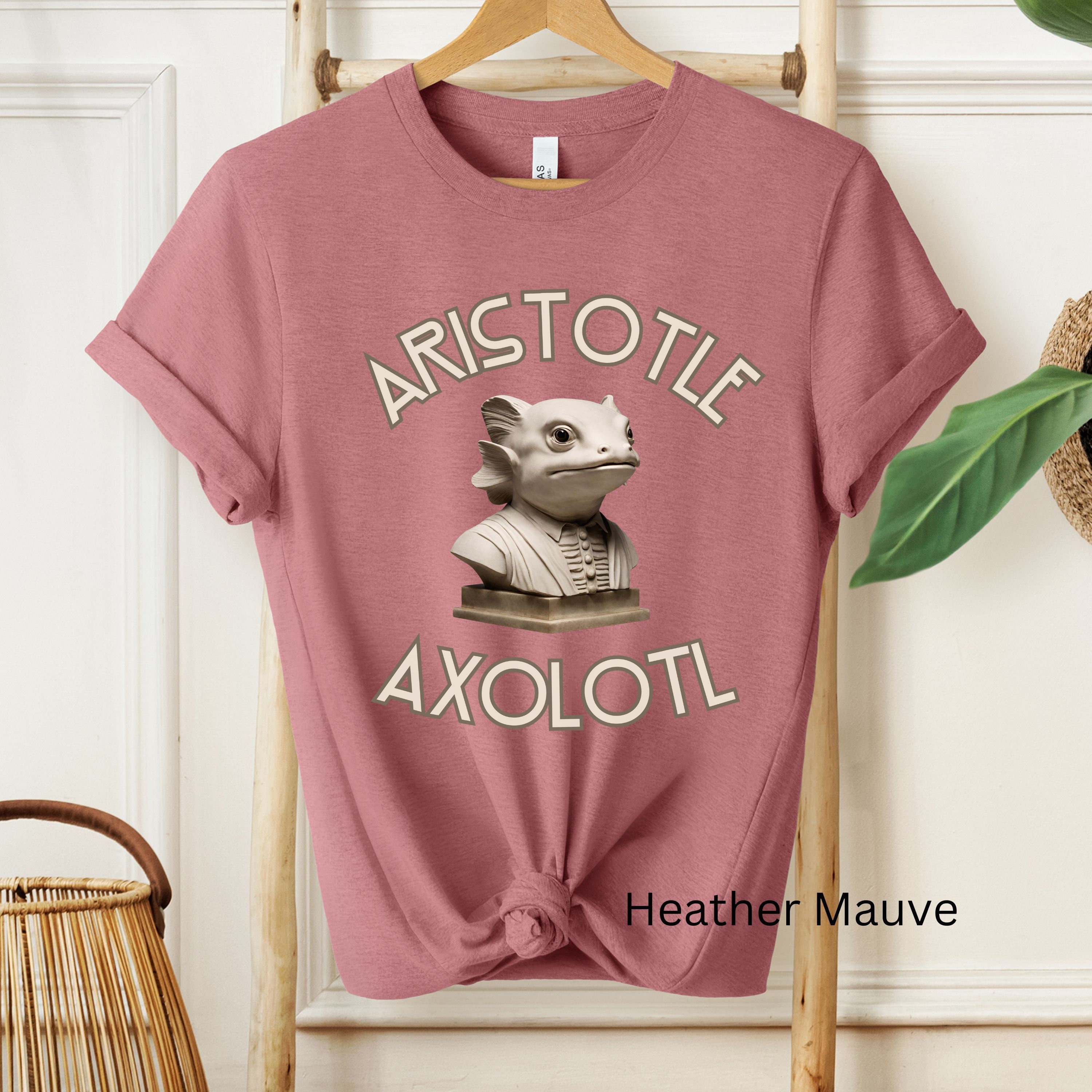 Axolotl Shirt, Aristotle Axolotl, Axolotl Gift, Gift for Axolotl Fan ...