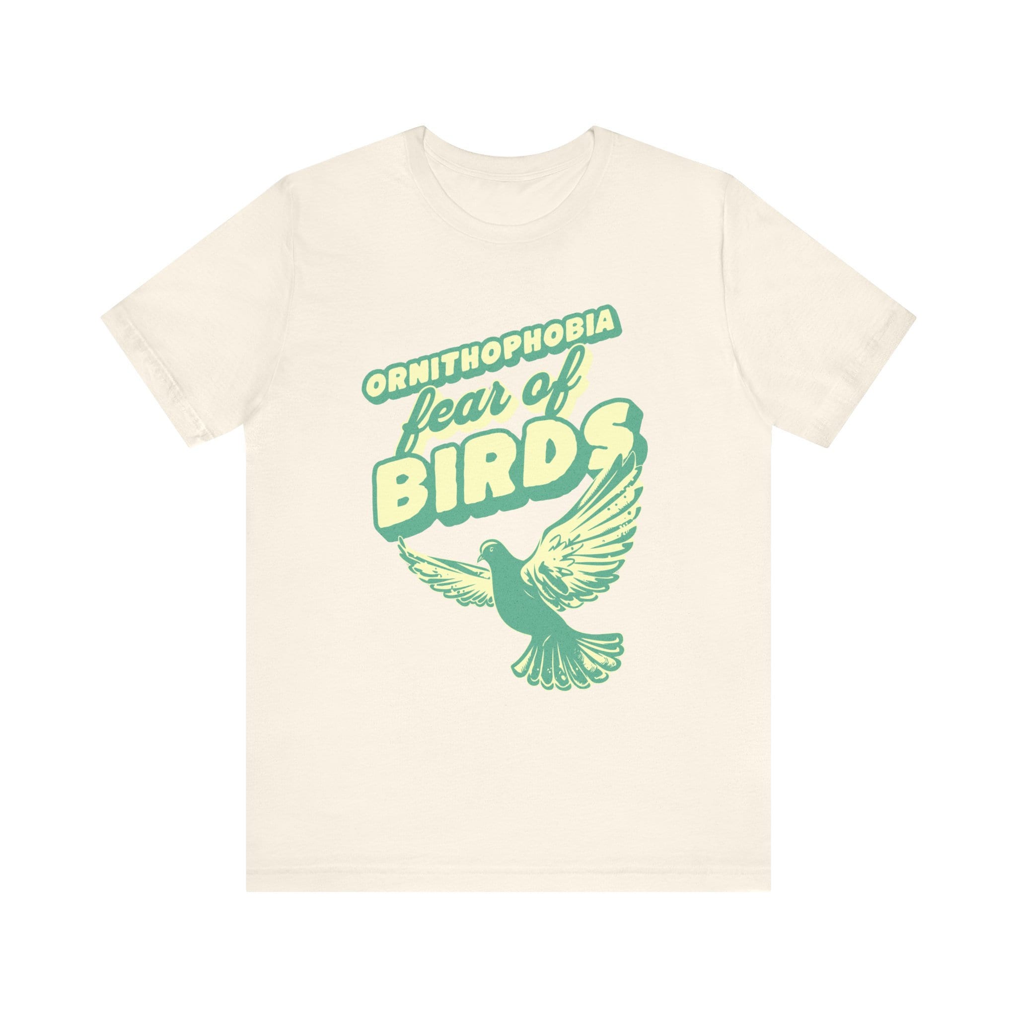 Ornithophobia Shirt, Fear of Birds, Funny Bird Shirt, Funny Phobias ...