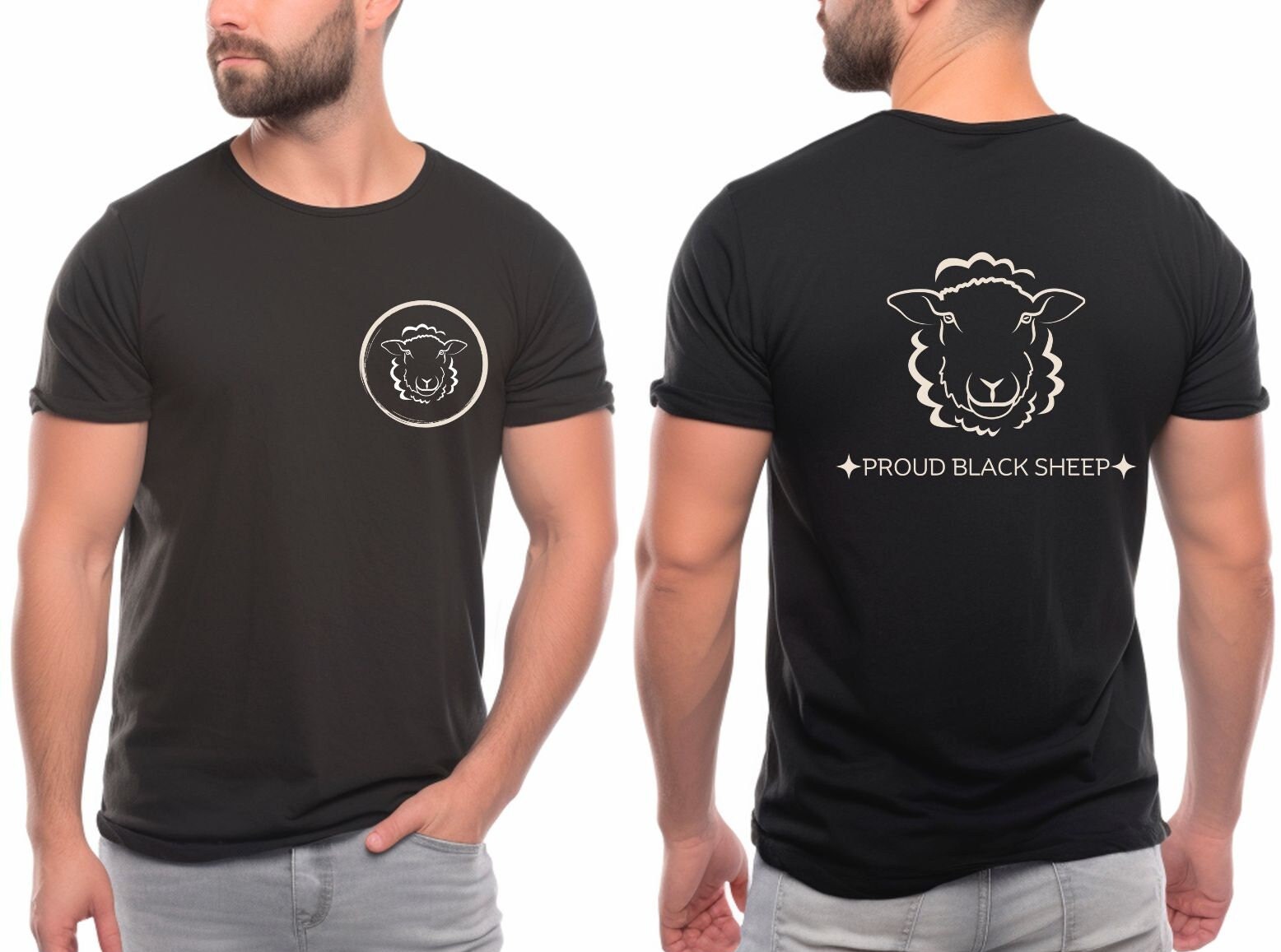 Black Sheep, Shirt With Black Sheep, Shirt for Rebel, Shirt for Mom ...