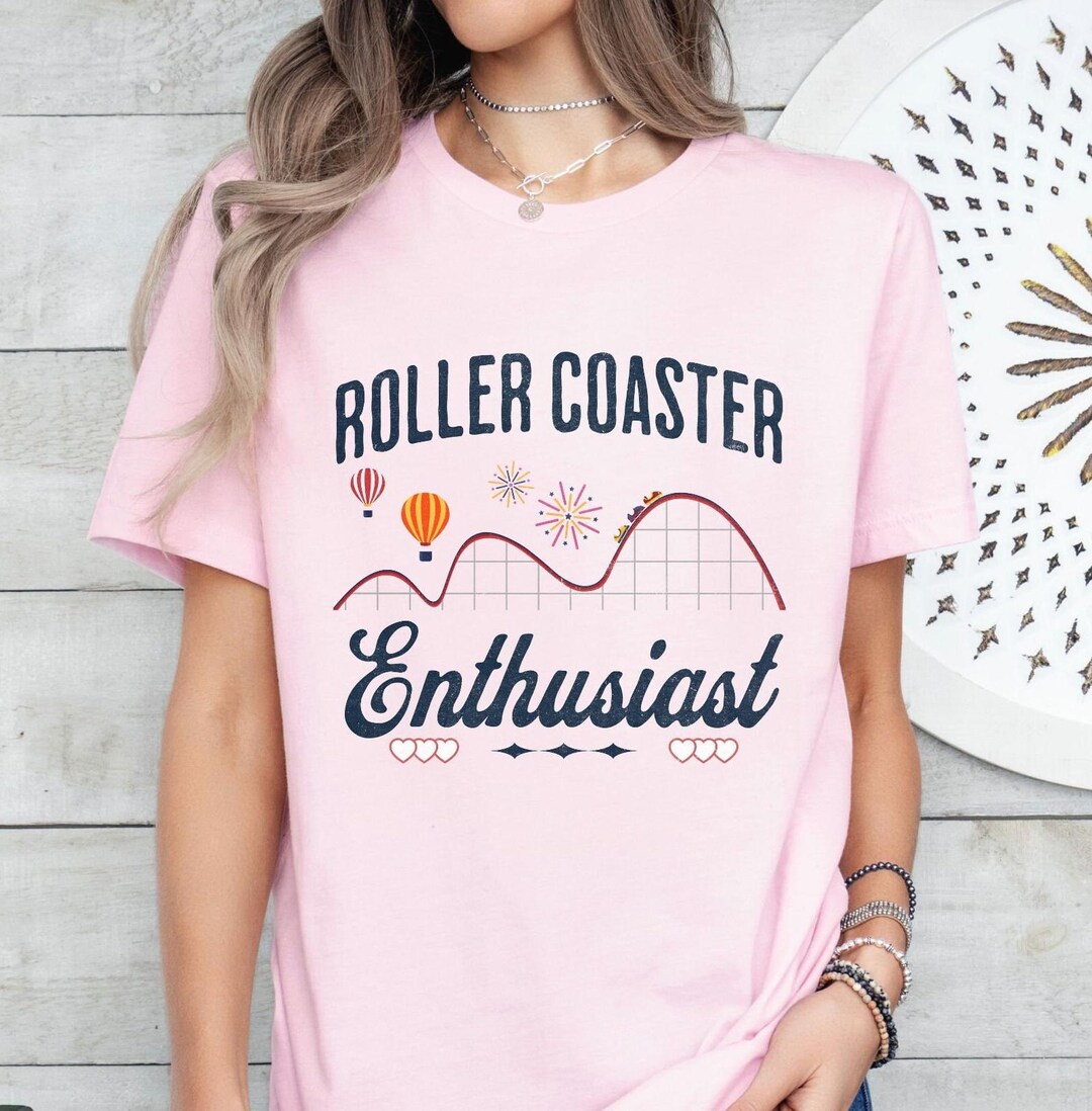 Roller Coaster Shirt, Roller Coaster Enthusiast, County Fair, Gift for ...