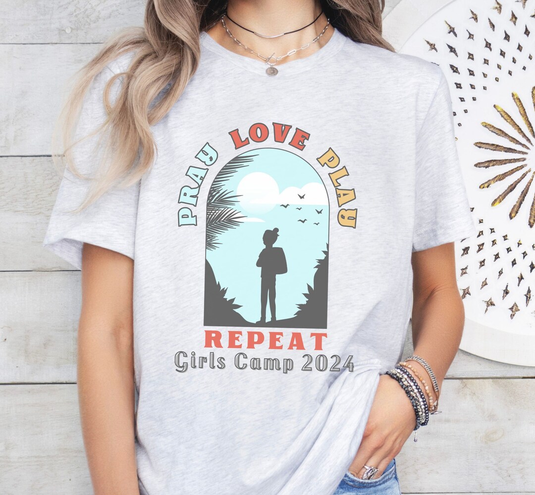 Camping Shirt for Girls Camp, 2024 Camp Shirt, Group Shirt for Camp ...