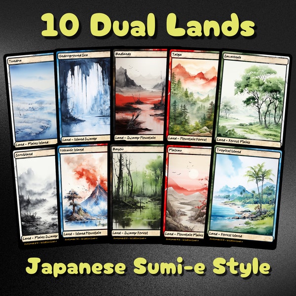 Japanese Style Art Tokens - Etsy