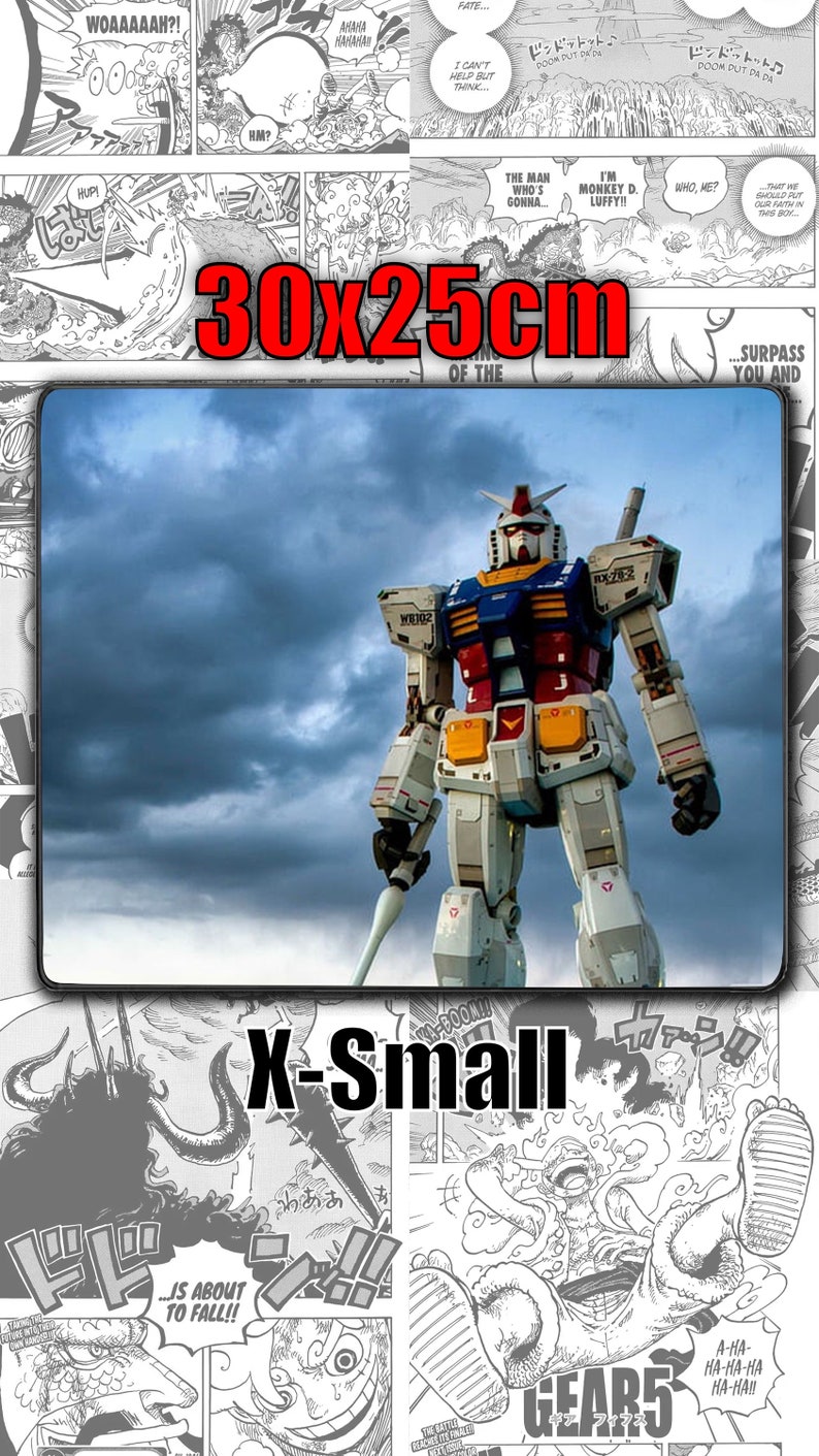 Gundam Mousepad/desk Mat - Etsy
