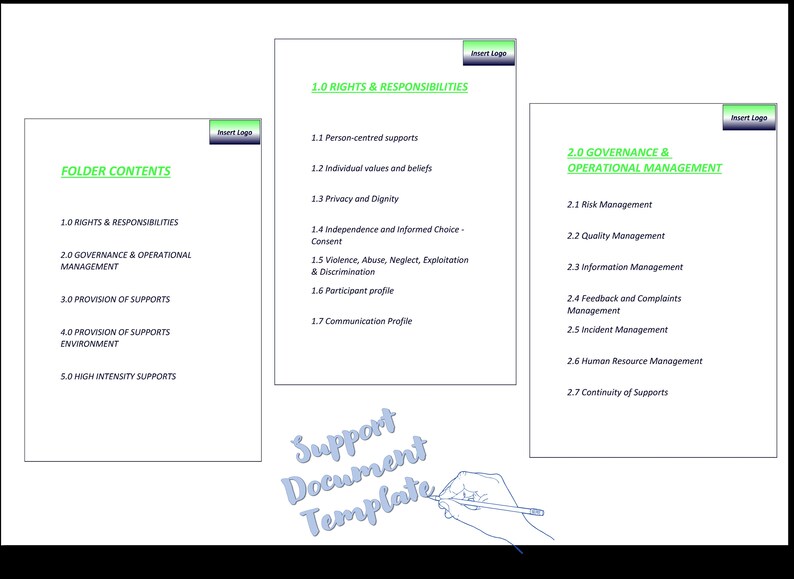 Business File Template - Etsy