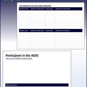 Person-centred Plan (PCP) Template - Etsy