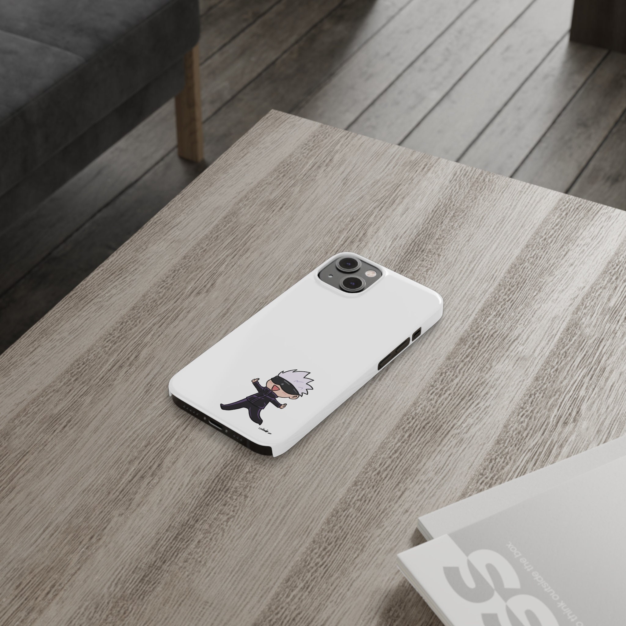 Jujutsu Kaisen Gojo Satoru Phone Case Cute Chibi Design - Etsy