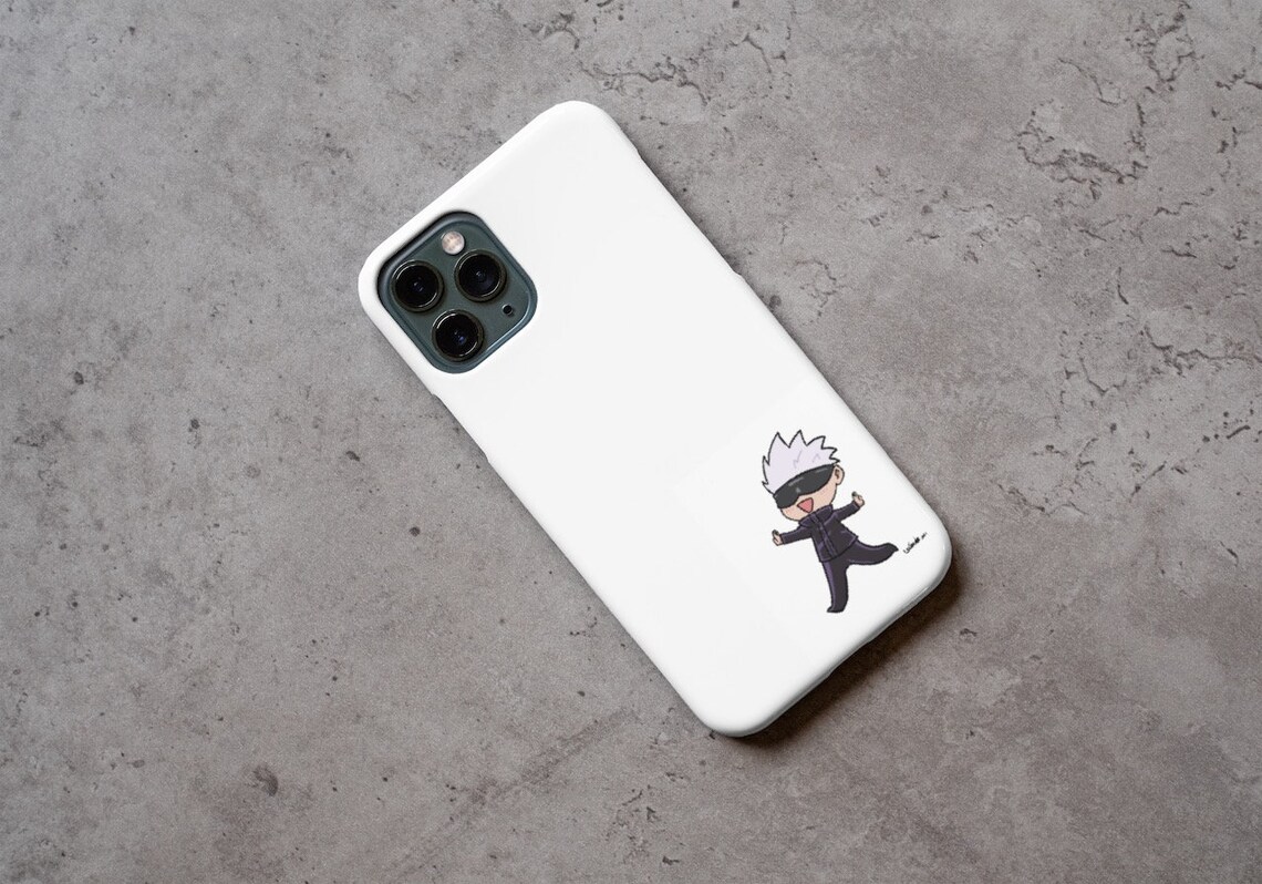 Jujutsu Kaisen Gojo Satoru Phone Case Cute Chibi Design - Etsy